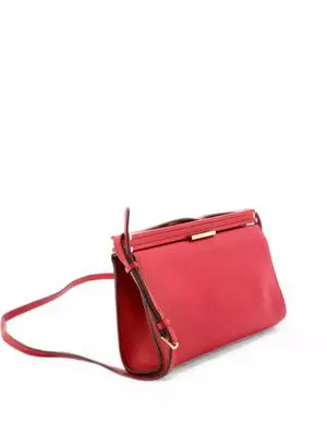 Hermès Clic-h Evercolor 21 Shoulder Bag - Red