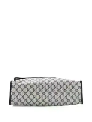 Gucci Web Loop Messenger Gg Coated Canvas Bag