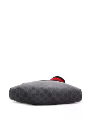 Gucci Gg Coated Canvas Messenger Bag