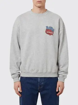 REPRESENT Sweatshirt With Graphic Detail - Grey