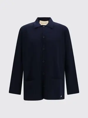 Valentino Garavani Merino Wool Cardigan With Patch Pocket