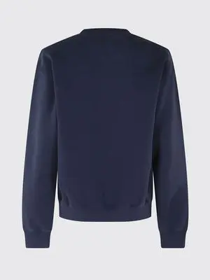 SPORTY & RICH College Logo-print Cotton Crewneck Jumper