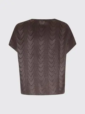 MEIMEIJ Short Sleeve Textured Top