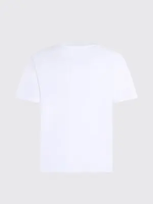 K-WAY Fantome Short-sleeved Cotton T-shirt With Applied Logo - White