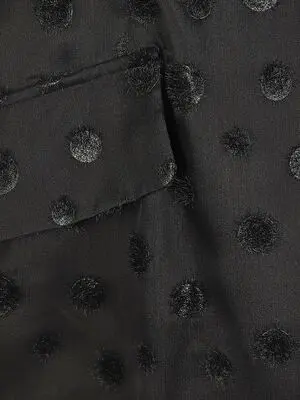 Sportmax Silk Polka Dot Sheath Mini Dress