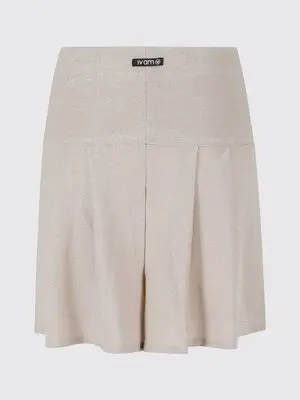 IV.AM Pleated Shorts - Sand
