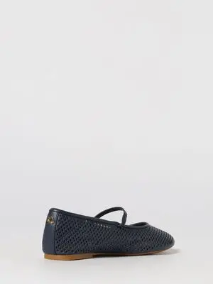 Ralph Lauren Jayna Perforated Leather Ballerinas