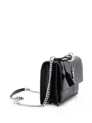 Saint Laurent Sunset Medium Crossbody Bag - Black