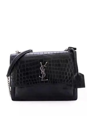 Saint Laurent Medium Sunset Bag - Black