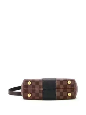 LOUIS VUITTON Bond Street Handbag Damier Leather Bb Satchel - Brown