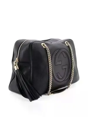 Gucci Soho Chain Shoulder Bag - Black