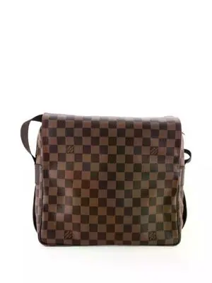 LOUIS VUITTON Naviglio Damier Crossbody Bag - Brown