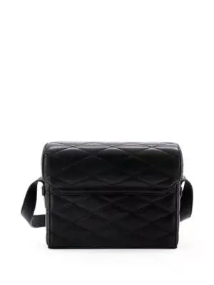 Saint Laurent June Box Bag Quilted Leather Crossbody Bag