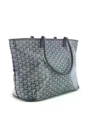 Goyard Artois Tote Coated Canvas Mm Shoulder Bag - Grey