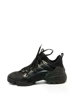 Dior D-connect Low-top Sneakers - Black