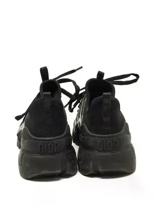 Dior D-connect Low-top Sneakers - Black