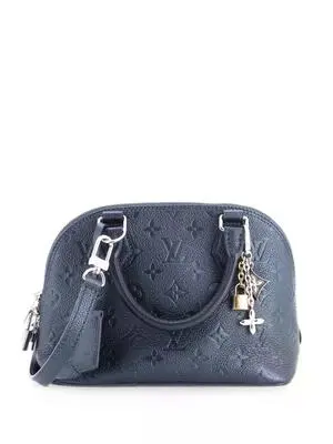 LOUIS VUITTON Alma Handbag Monogram Empreinte Leather Bb Satchel