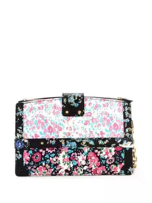 LOUIS VUITTON Trunk Floral Printed Leather Clutch Bag