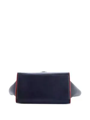 Celine Trapeze Bag Leather Small Satchel