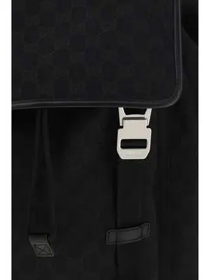 Gucci Large Gg Fabric Backpack