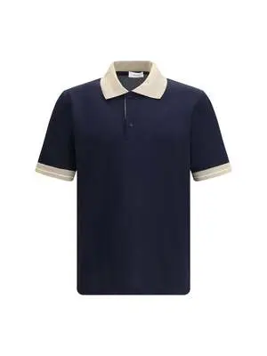 FERRAGAMO Short-sleeve Polo Shirt - Blue