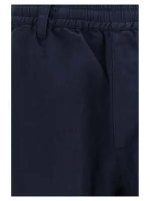 C.P. COMPANY Cotton Rip-stop Boxy Lens Cargo Pants - Blue