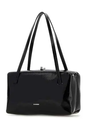 JIL SANDER Leather Goji Pillow Handbag