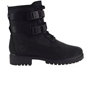 Timberland Wmns Jayne Double Buckle Boot - Black