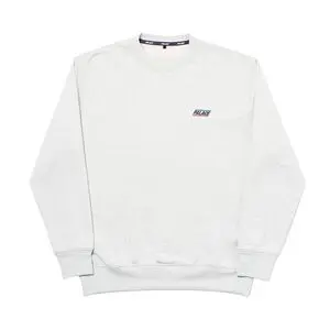 PALACE Basically A Crew 'light Marl - Grey