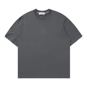 Stone Island Basic T-shirt Grey - Blue