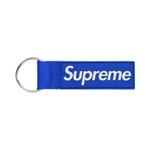 Supreme Webbing Keychain 'royal