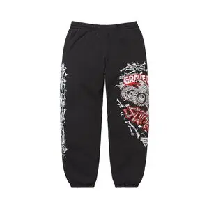 Supreme Monster Jam Grave Digger Bones Sweatpant