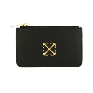 Off-White Jitney Arrows Plaque Leather Wallet