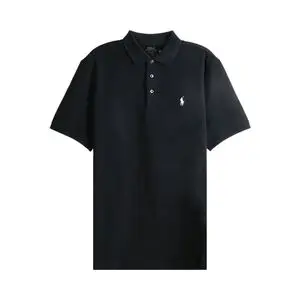Polo Ralph Lauren Classic Fit Stretch Mesh Polo With 3-button Placket 'polo /smoke