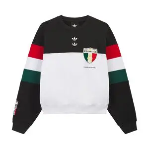 Adidas X Willy Chavarria Crew Sweatshirt /white - Black