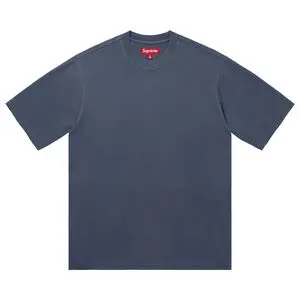 Supreme Supreme Rhinestone Script Short-Sleeve Top Blue
