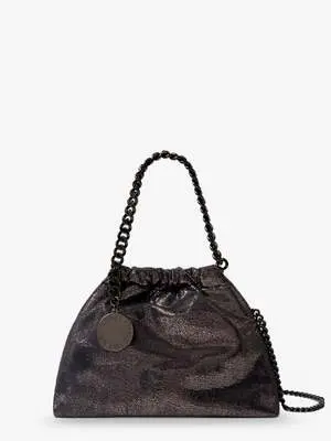 Stella McCartney STELLA MCCARTNEY Falabella Eco Shiny Dotted Chamois Fabric Shoulder Bag Multicolor