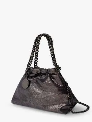 Stella McCartney Falabella Eco Shiny Dotted Chamois Fabric Shoulder Bag - Multicolor
