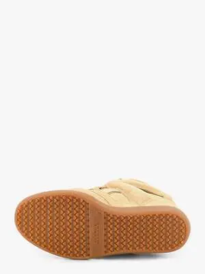 Isabel Marant Étoile Bekett Suede And Leather Wedge Sneakers - Multicolor