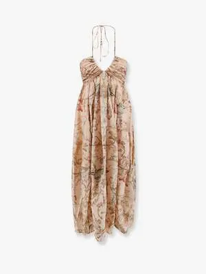 Zimmermann Roselight Silk Dress - Multicolor
