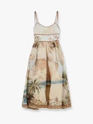 Zimmermann Mahon Linen Dress