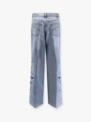 Zimmermann Alchemy Appliqué Relaxed Flare Jeans