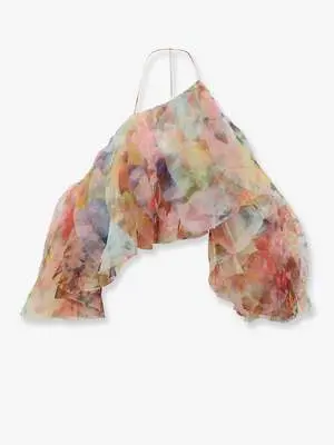 Zimmermann Luna Fanned Top - Multicolor