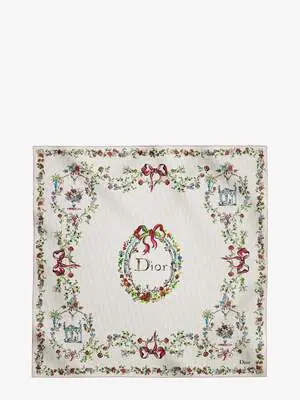 Dior Arabesque Dioriviera 90 Silk Foulard - Multicolor