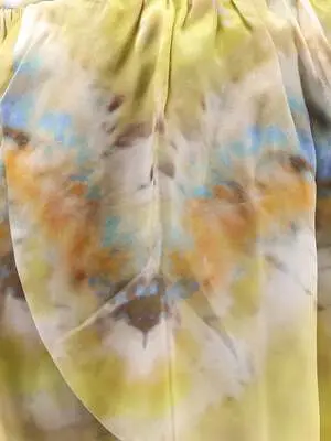 Zimmermann Alchemy Silk Micro Shorts With Tie-dye Print - Multicolor