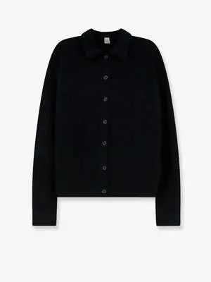 TOTEME Cashmere Cardigan - Black
