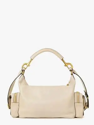 Chloé Medium Double Carry Leather Shoulder Bag - Multicolor