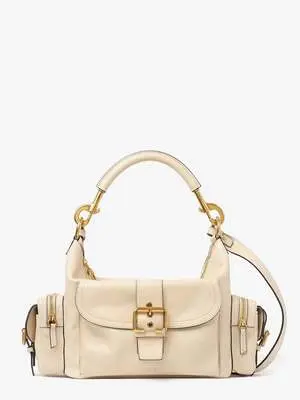 Chloé Medium Double Carry Leather Shoulder Bag - Multicolor