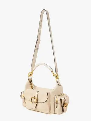 Chloé Medium Double Carry Leather Shoulder Bag - Multicolor