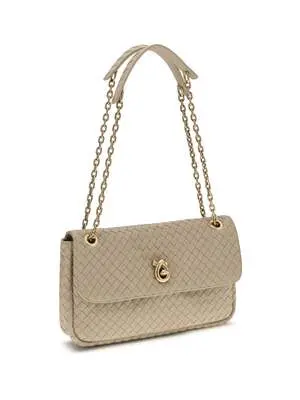 Bottega Veneta Intrecciato Shoulder Bag - Multicolor